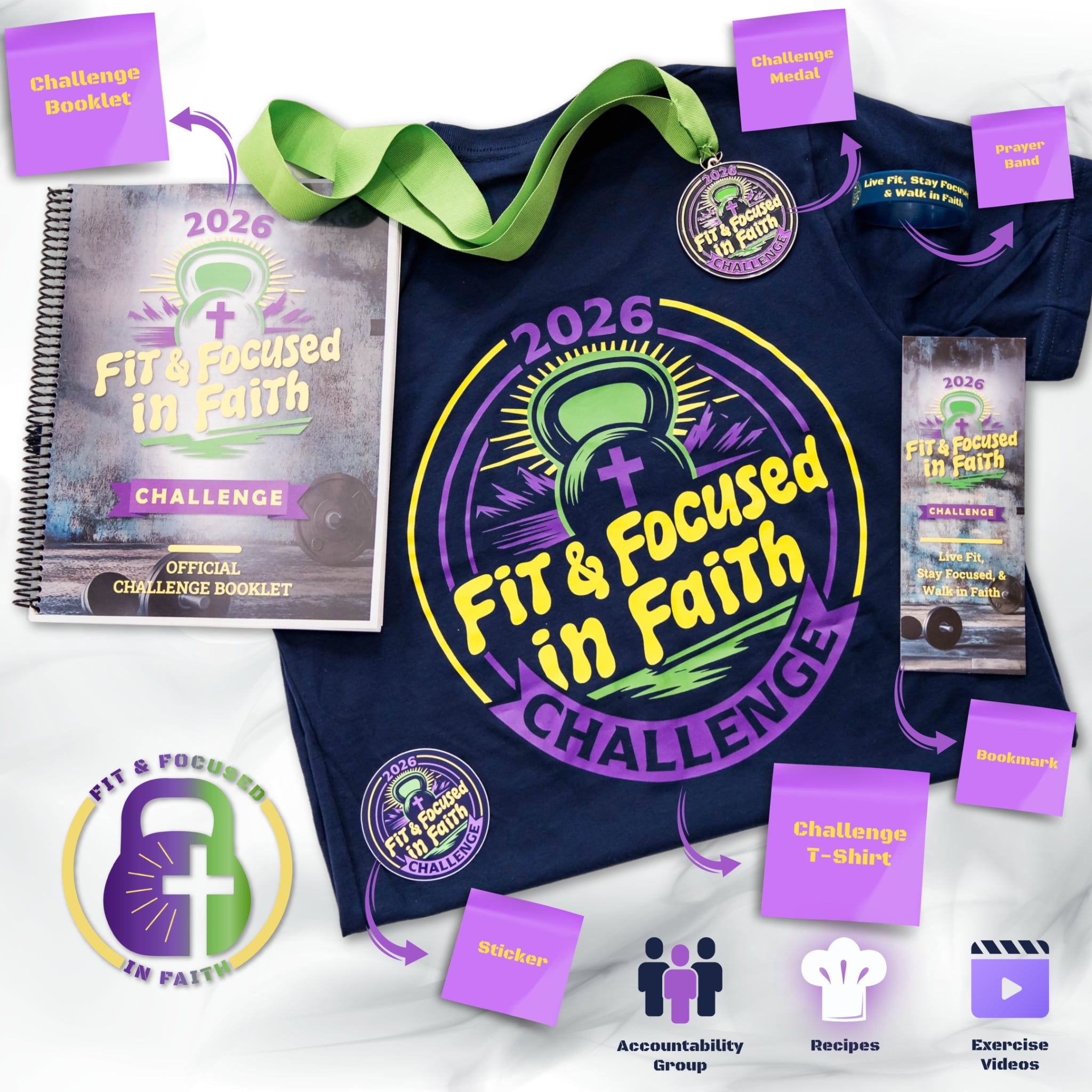The F³ Challenge – Fit & Focused in Faith